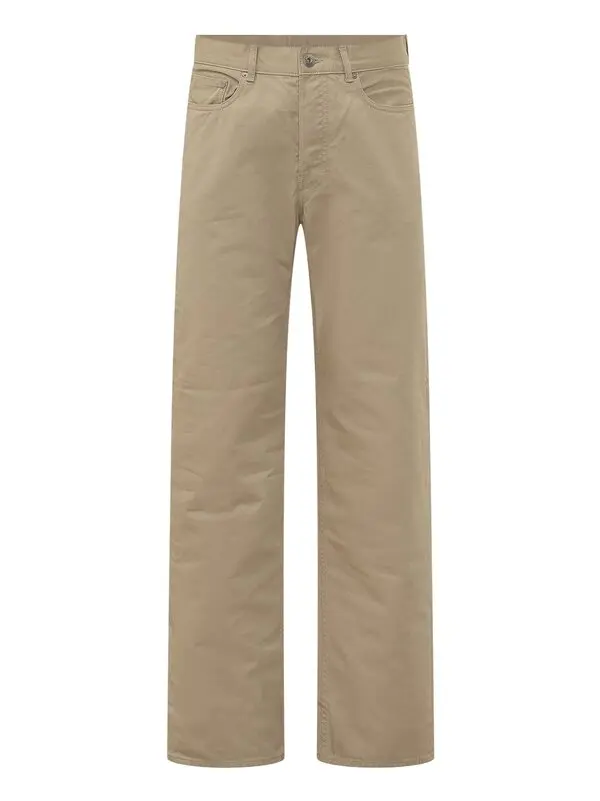 JW Anderson Straight Leg Denim Jeans - Beige
