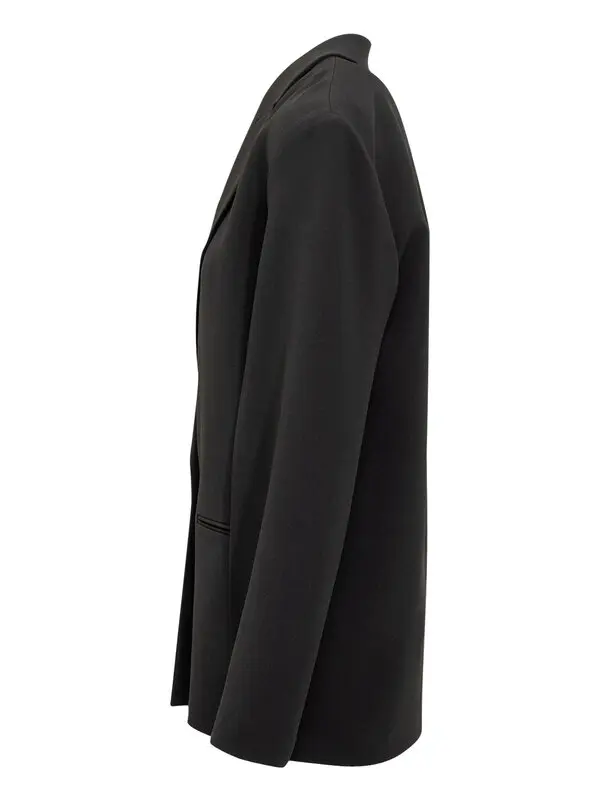 Alberta Ferretti Mini Monochrome Blazer - Nero