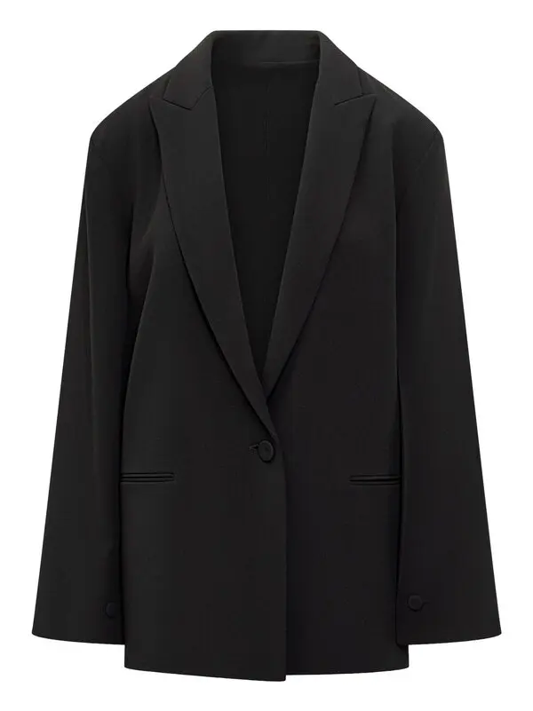 Alberta Ferretti Monochrome Mini Blazer - Nero