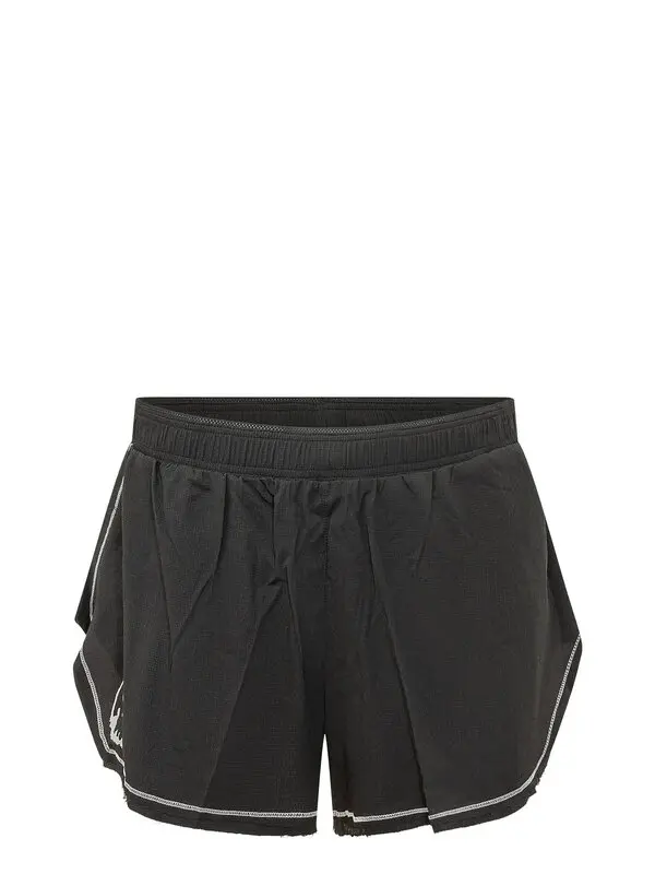 Y3 Graphic Run Shorts - Black