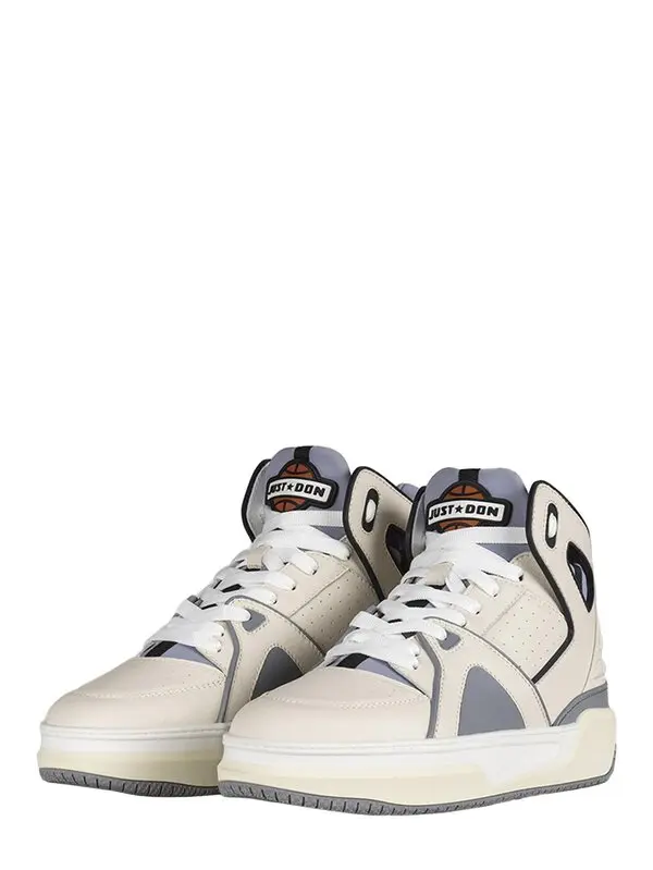 JUST DON Leather Sneakers - Nero