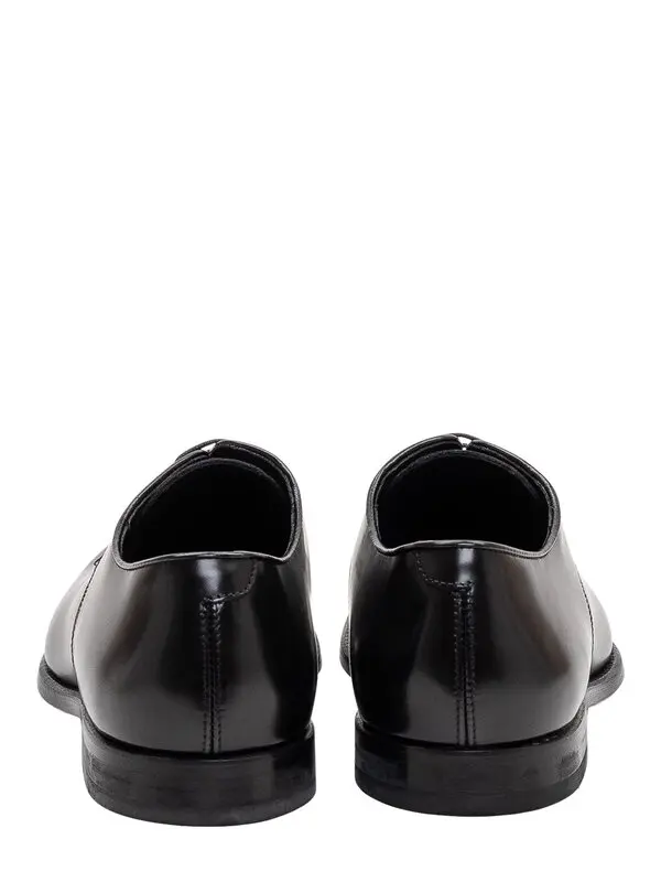 DOUCAL'S Leather Lace-up Shoes - Nero