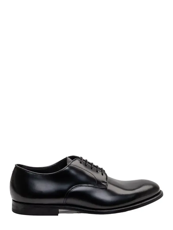 DOUCAL'S Leather Lace-up Shoes - Nero