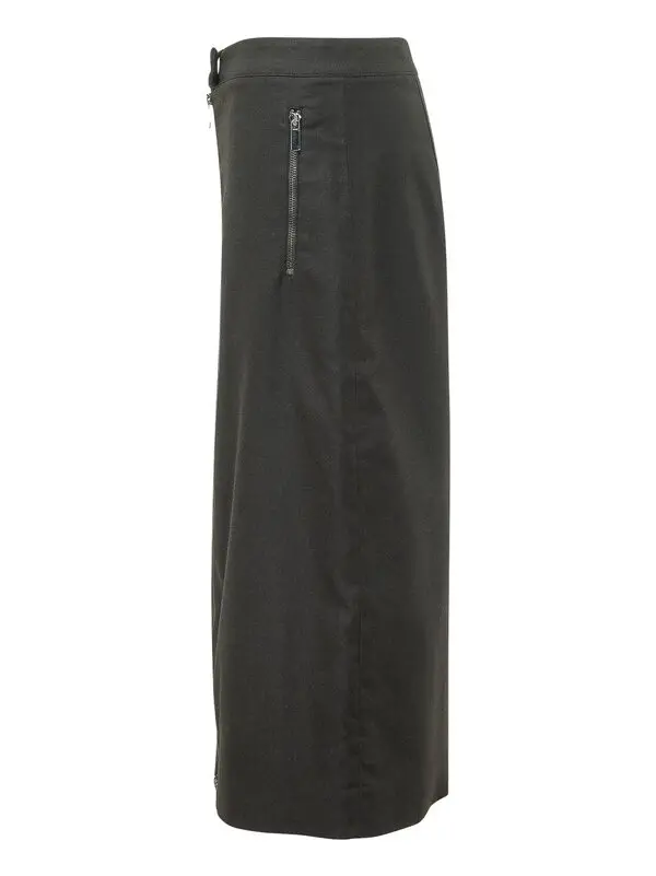 LE SULLY STUDIO Tube Zip Skirt - Nero