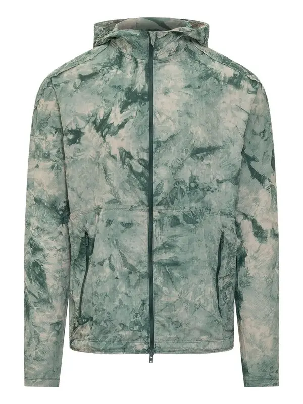 Y3 All-over Print Jacket With Hood - Multco