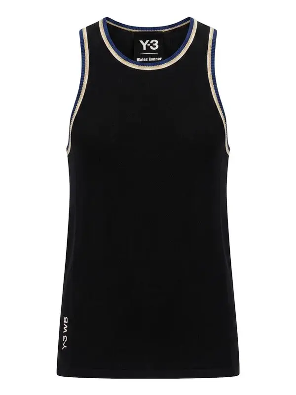 ADIDAS X WALES BONNER Y3 Knit Tank Top - Black