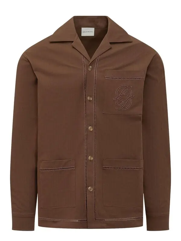 Drole De Monsieur Shirt - Brown