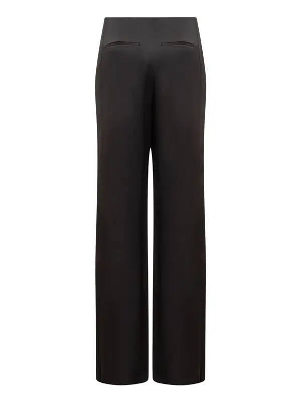 MSGM Chic Paintntaloni Trousers - Black