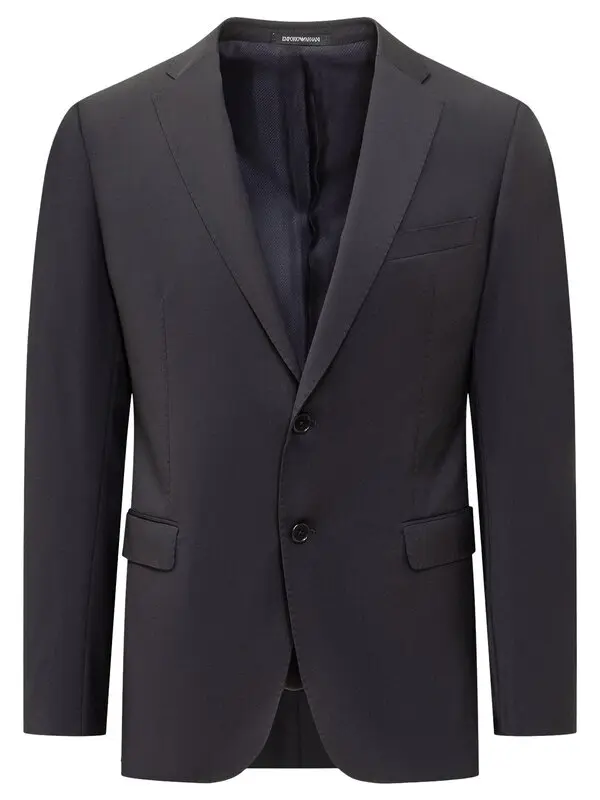 Emporio Armani Wool One-piece Gown - Vulcan