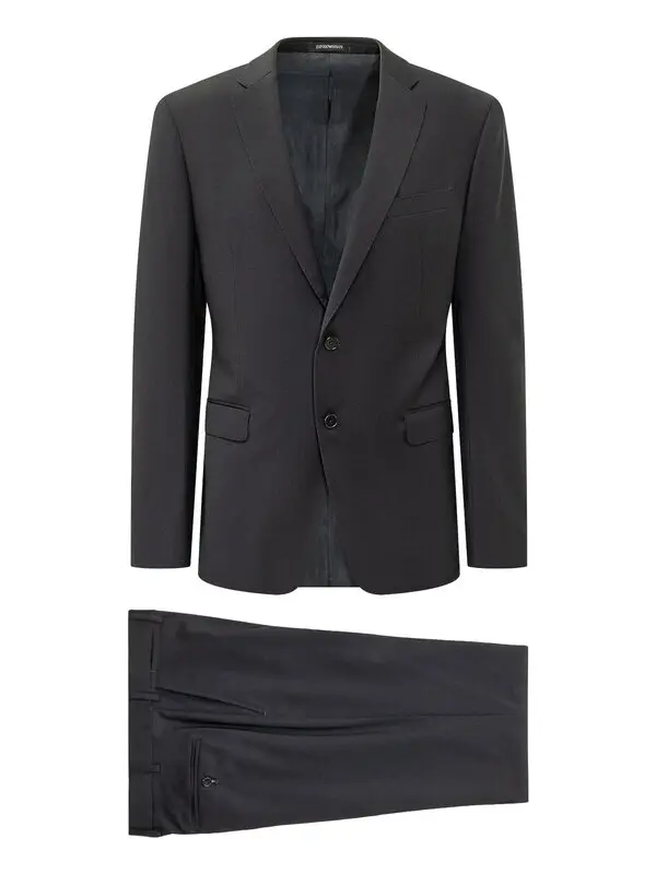 Emporio Armani Wool One-piece Gown - Vulcan