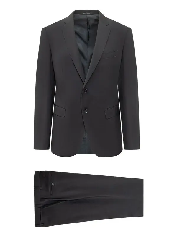 Emporio Armani Wool One-piece Gown - Vulcan