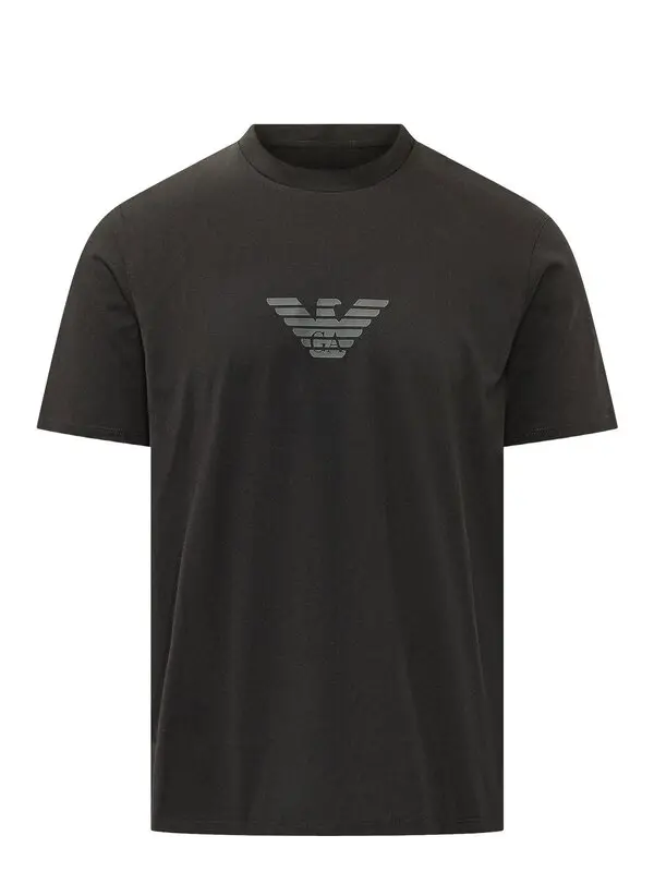Emporio Armani Logo T-shirt - Black