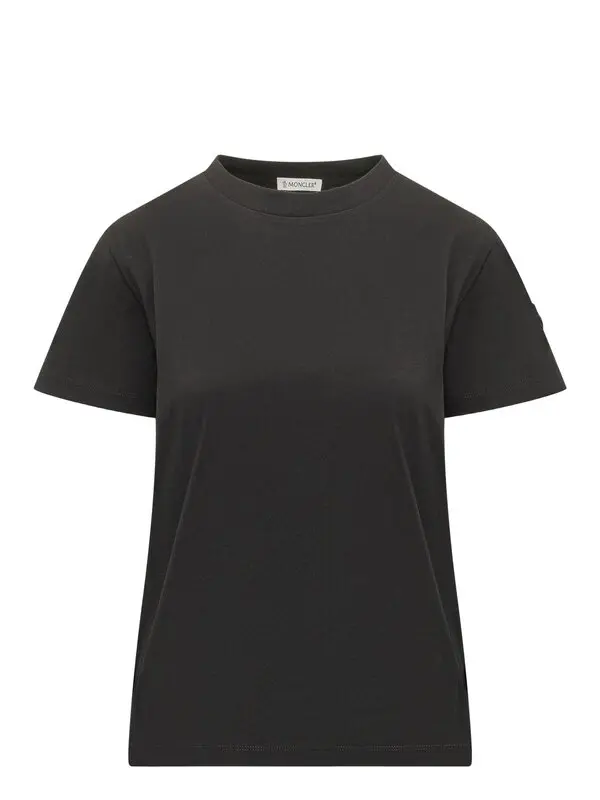 Moncler Classic Giro Neck T-shirt - Nero