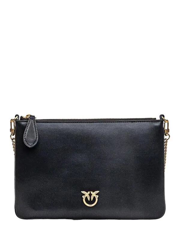 Pinko Mini Love Clutch Bag - Black
