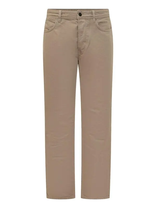 Stone Island Cotton Trousers - Desert