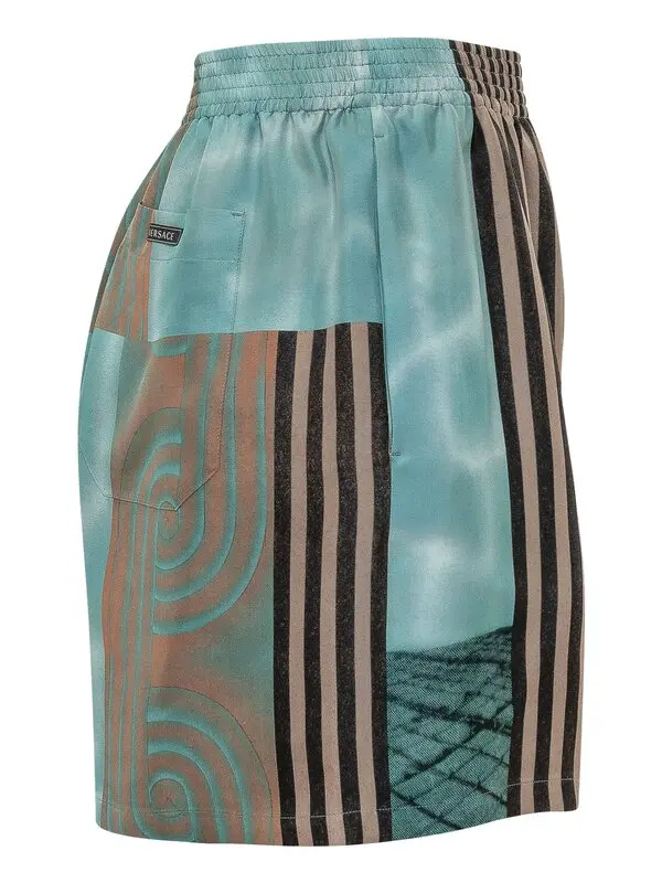 Versace Versatile Printed Shorts - Multicolor