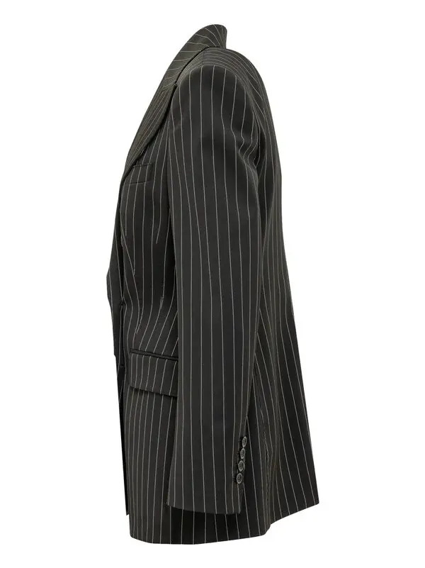 Dolce & Gabbana Tailored Blazer With Striped Detailing - Rigato