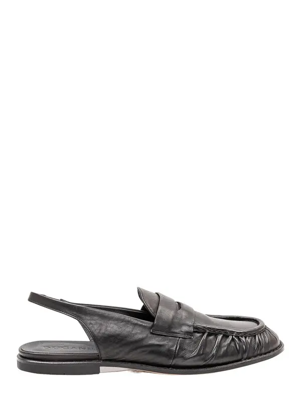 DUCANERO Ducane Ro Pleated Detail Loafers - Nero