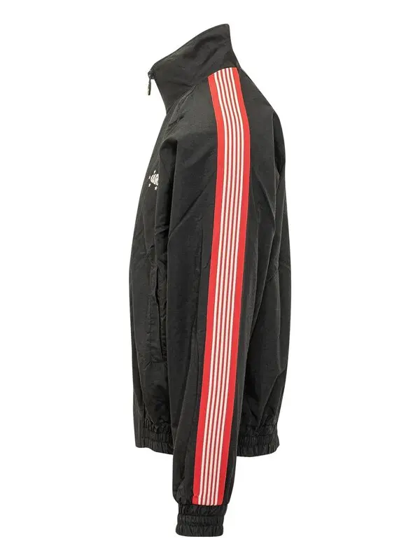 BARROW Logo Print Nylon Track Jacket - Nero