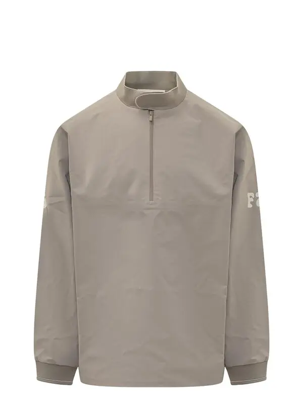 Fear Of God Half-zip Track Jacket - Seal