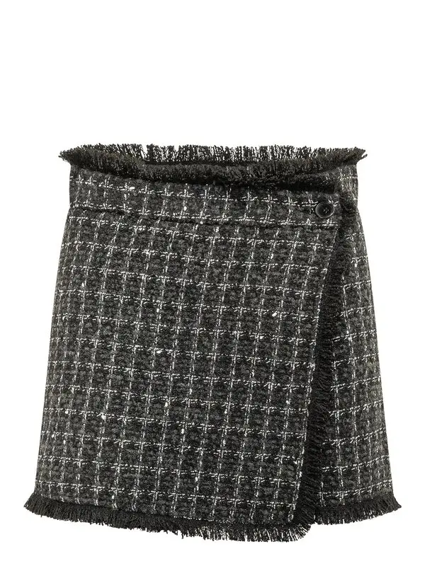 MSGM Bermuda Shorts - Black Multi