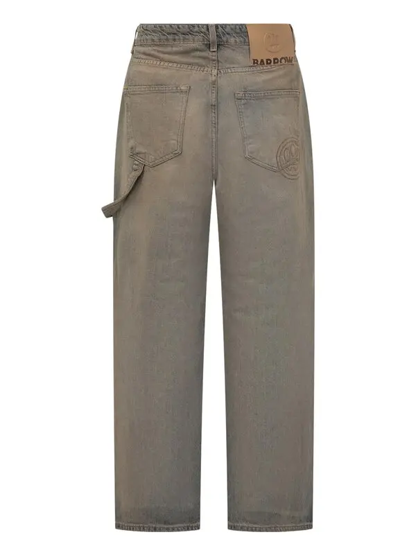 BARROW Vintage-inspired Denim Jeans - Rust Denim