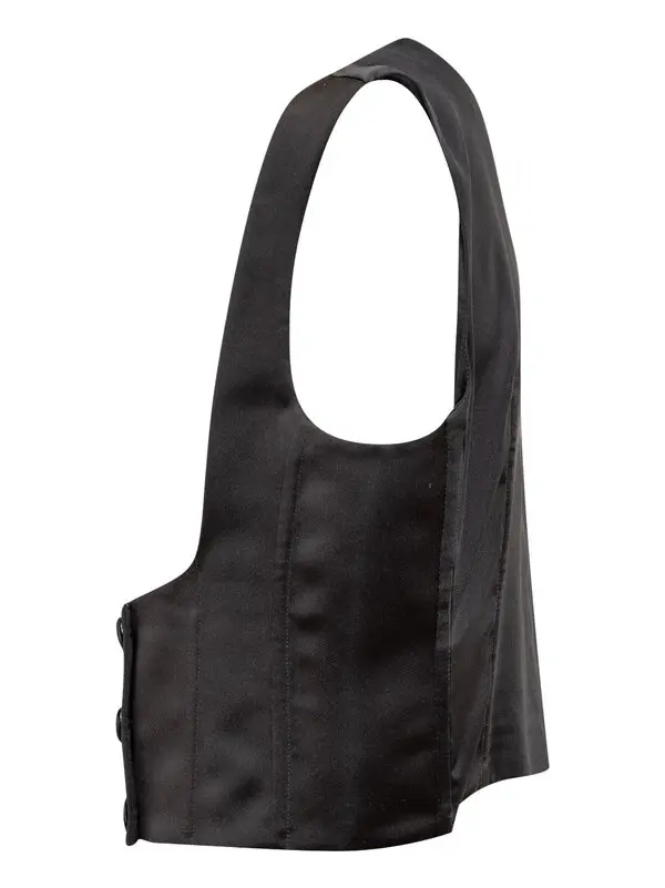 Dolce & Gabbana Elegant Gilet For Fall/winter 2025 - Nero