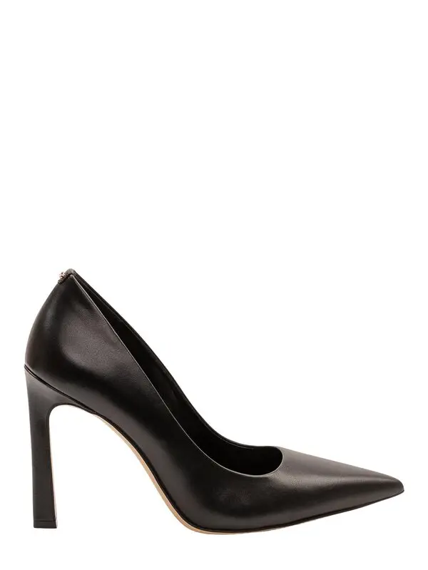 Michael Kors Leather Amara Pumps - Black