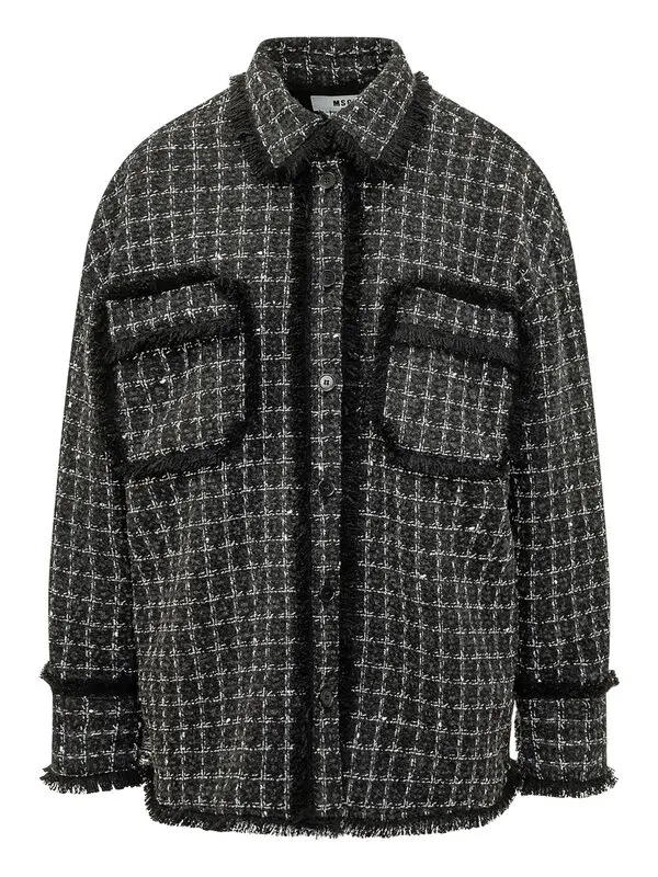 MSGM Graphic Logo T-shirt - Black Multi