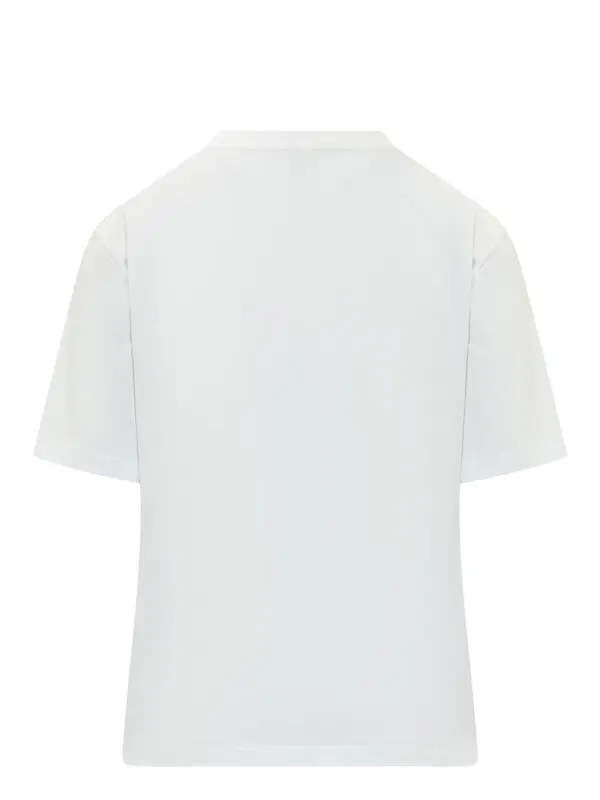 Versace Logo Graphic T-shirt - Optical White