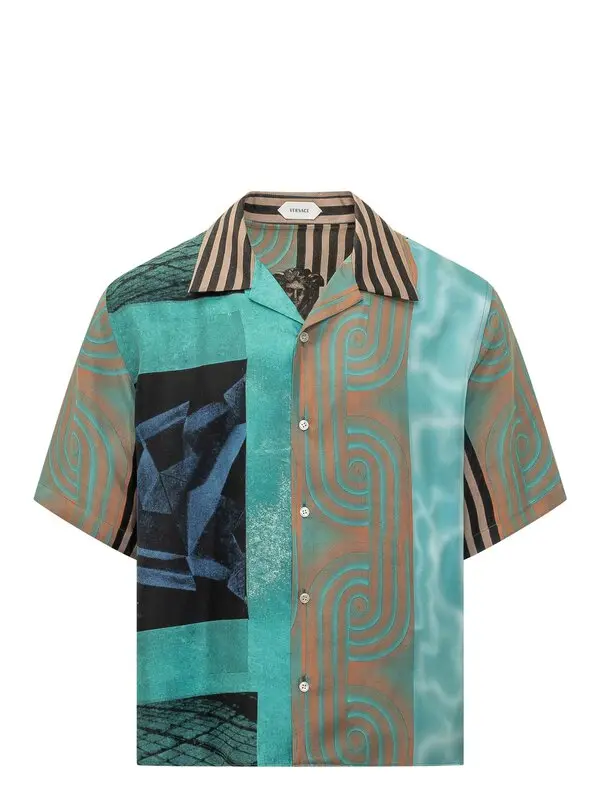 Versace Short Sleeve Shirt - Multicolor