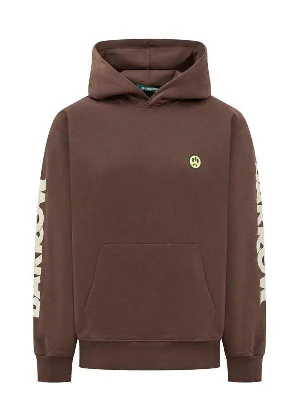 BARROW Hooded Sweatshirt - Choco