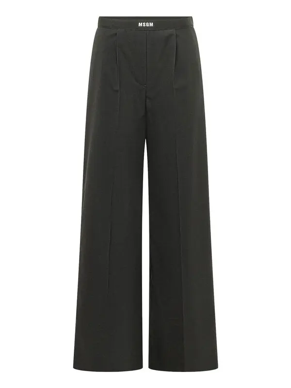 MSGM Tailored Trousers - Black