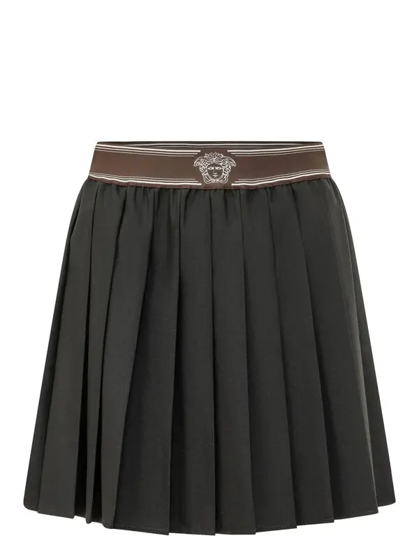 Versace Lightweight Couture-style Skirt - Black