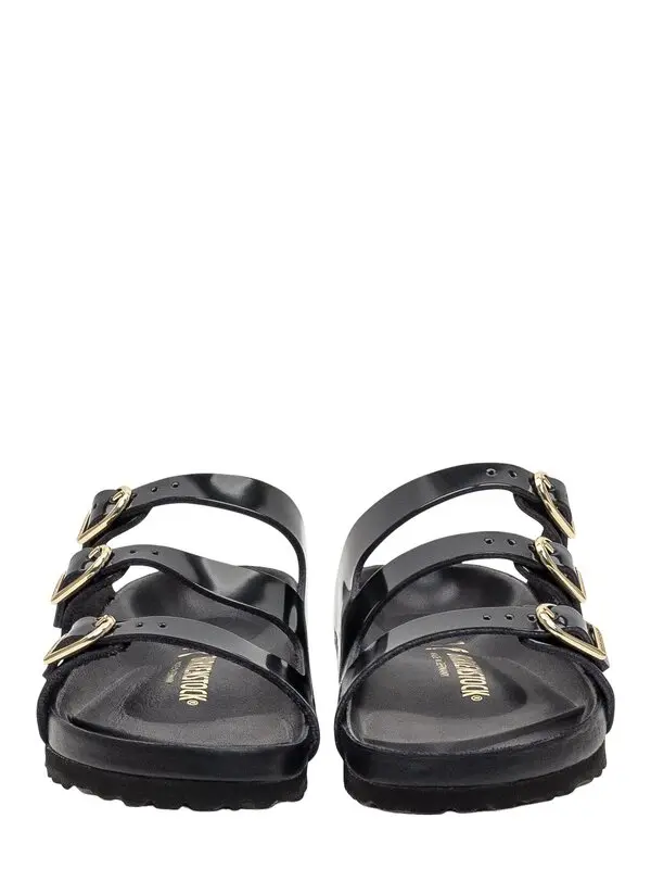 BIRKENSTOCK Florida Sandals - Shine Black