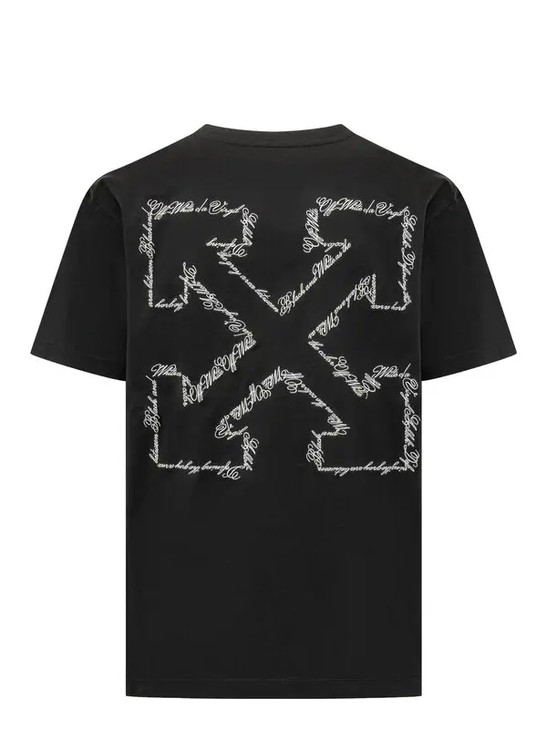 Off-White Graphic Arrow Logo T-shirt - Black