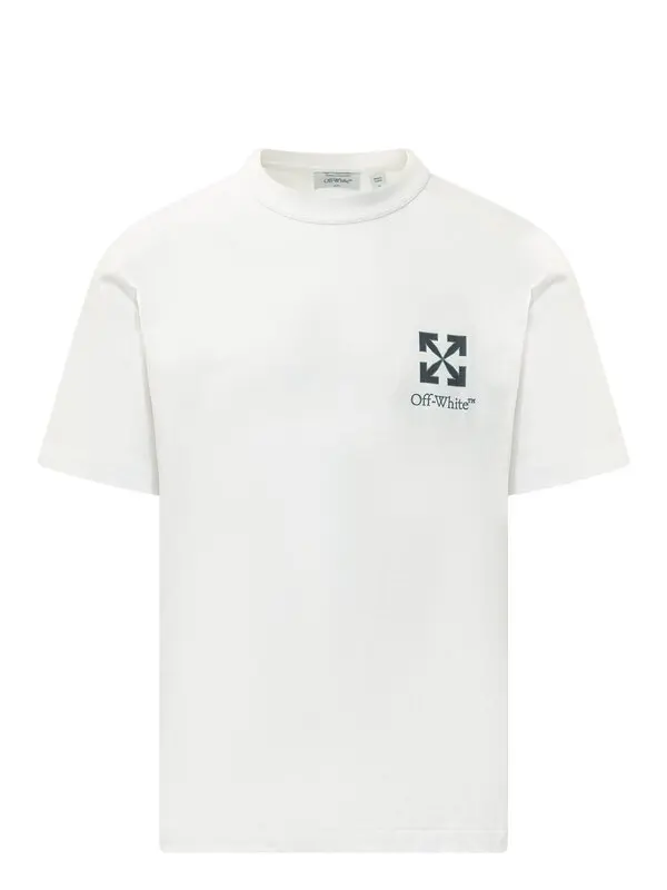 Off-White Arrow Graphic T-shirt - White