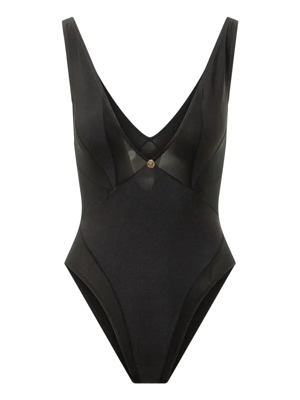 Versace Medusa Body Light Top - Black