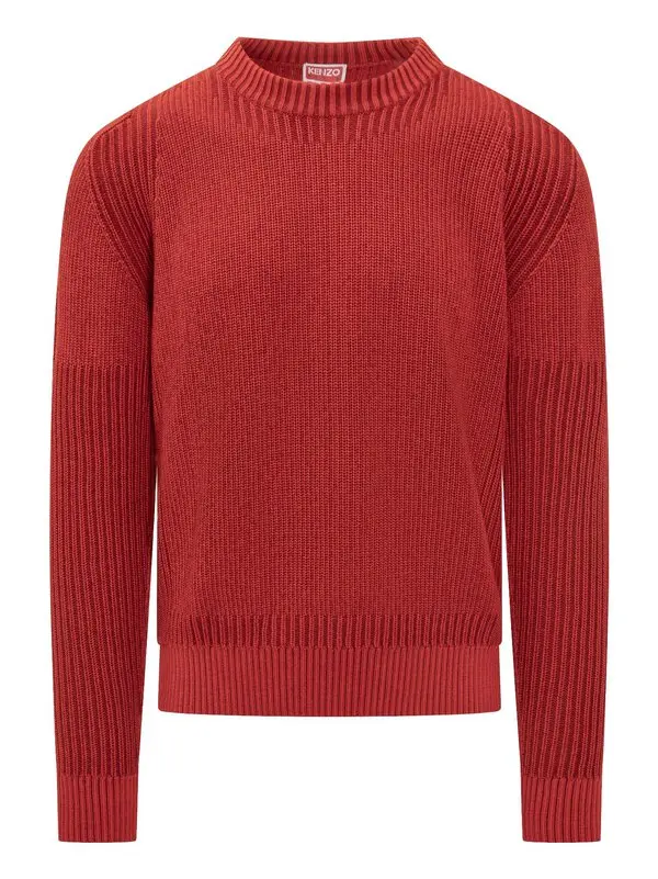 Kenzo Classic Pullover Sweater - Medium Red