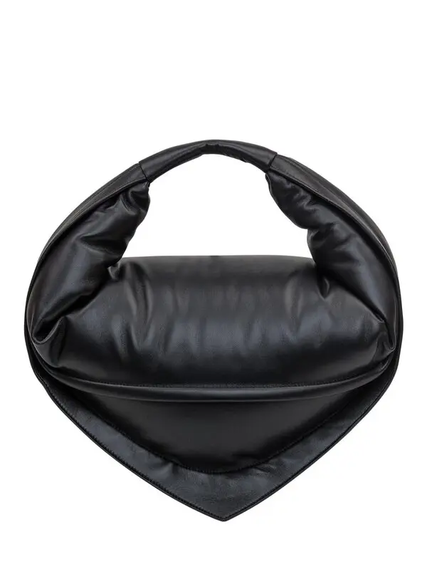 FEDERICO CINA Maxi Leather Tote Bag - Black