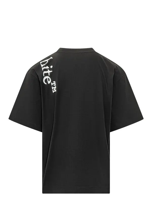 Off-White Vertical Bookish Tee - Black