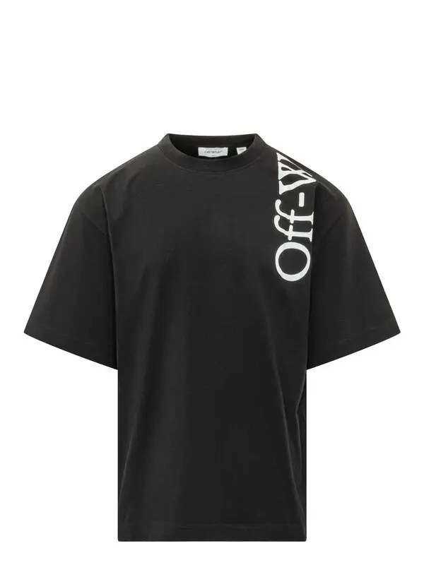 Off-White Vertical Bookish T-shirt - Black