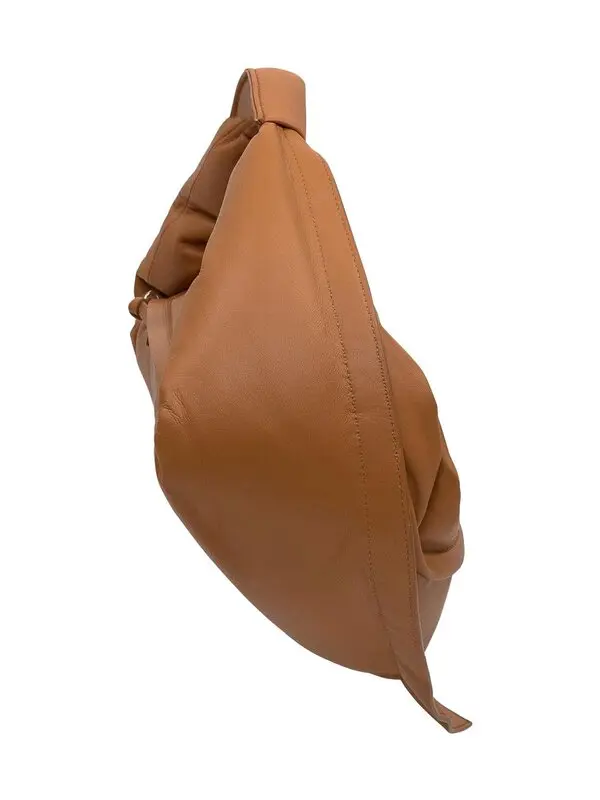 FEDERICO CINA Maxi Tortel Handbag - Camel