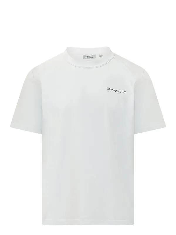Off-White Cotton T-shirt - White