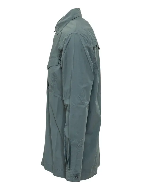 KLATTERMUSEN Long Sleeve Utility Shirt - Thistle Blue