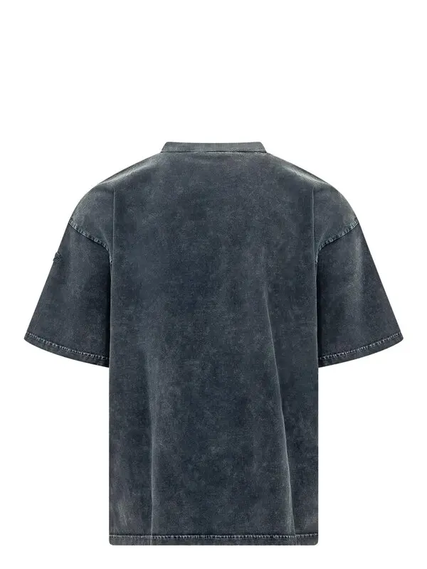 DIESEL® T-box Denim T-shirt - Blu