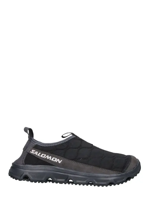 SALOMON Quilted Slip-on Sneaker Mule - Black