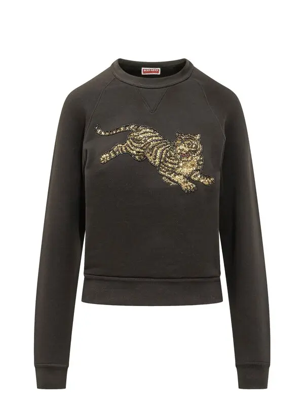 Kenzo Embellished Sweatshirt - Black