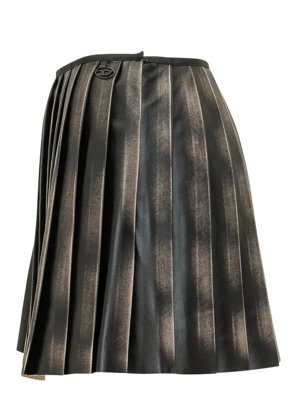 DIESEL® Mini Plisse Skirt - Nero