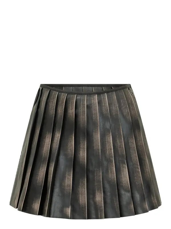 DIESEL® Mini Plisse Skirt - Nero